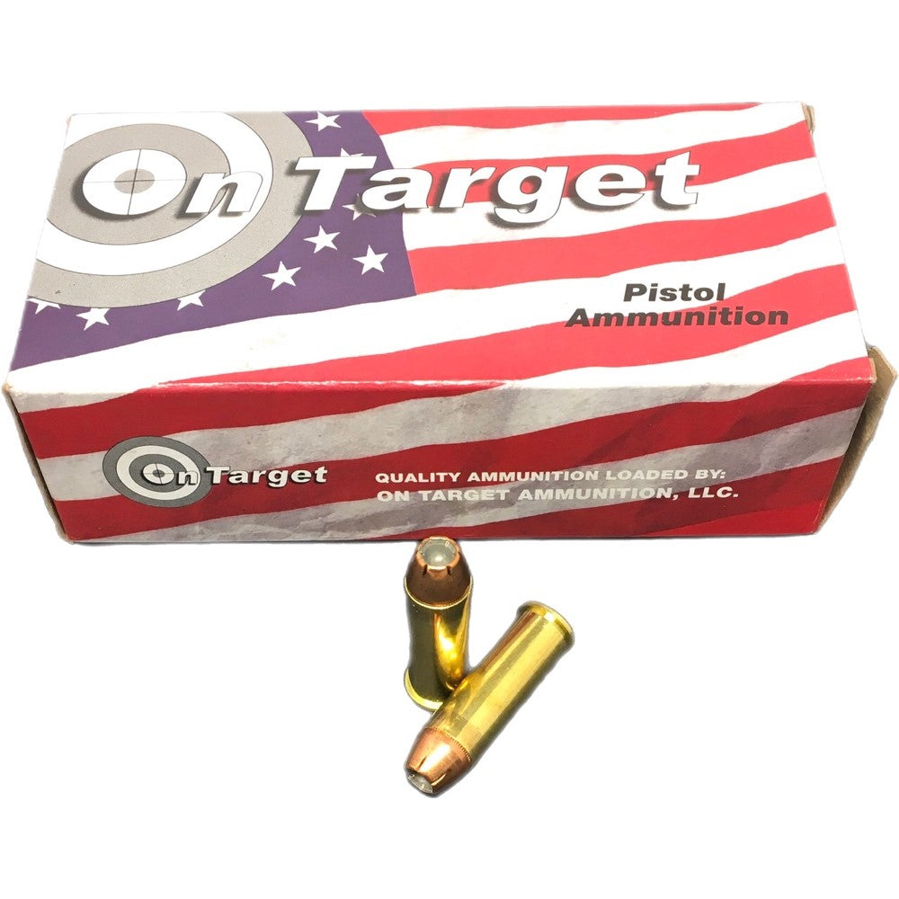 On Target 44 Mag 240gr JHP NEW - 250 rnd + 30cal Ammo Can – American ...