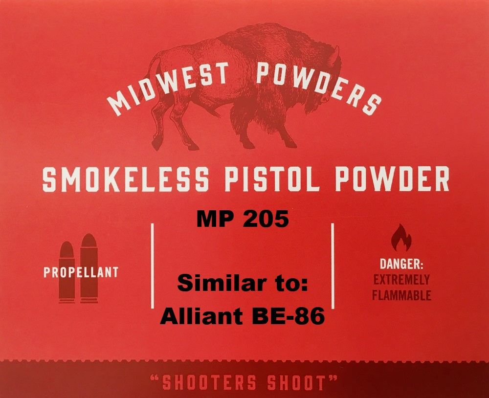 MP 205 Smokeless Pistol Powder - 5 Lbs – American Reloading