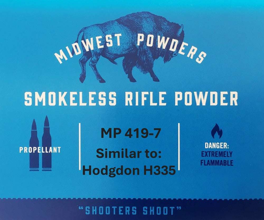 MP 419-7 Smokeless Rifle Powder - 8 Lbs – American Reloading