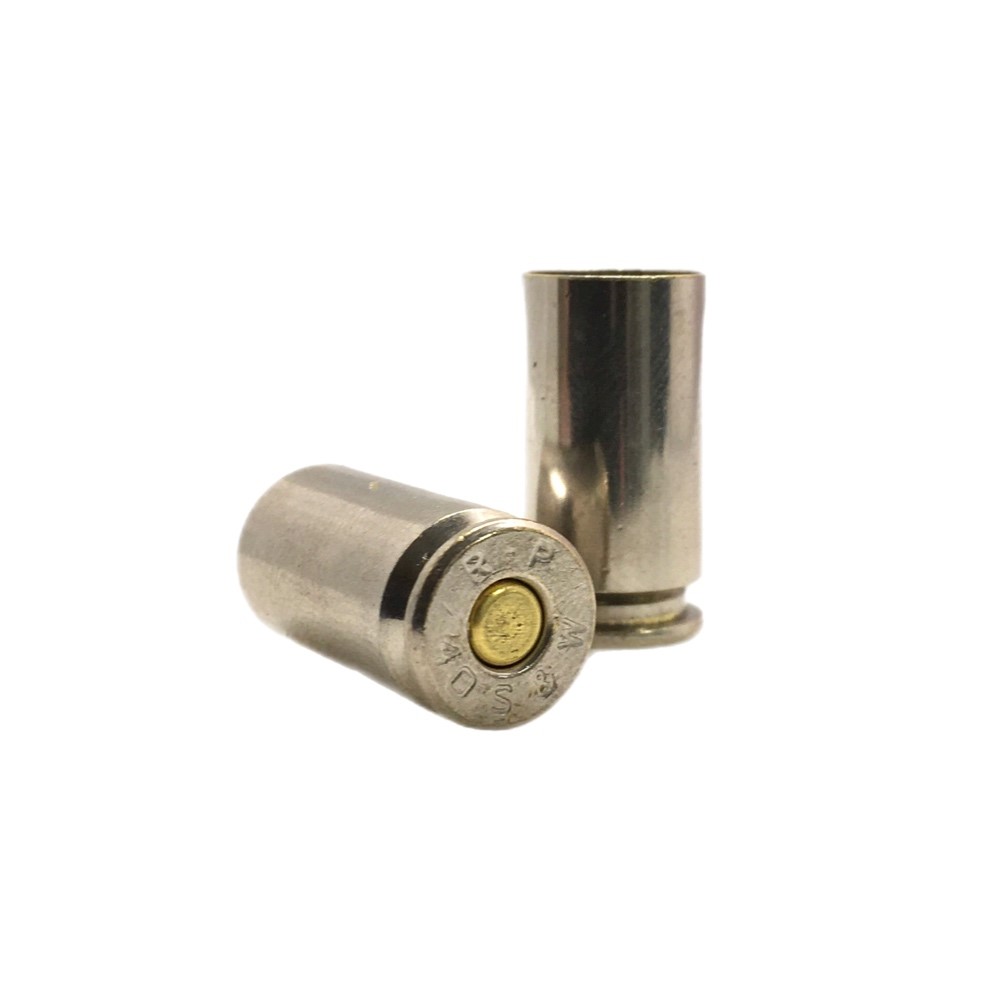 40 S&W Mixed HS Primed Nickel - 500ct – American Reloading