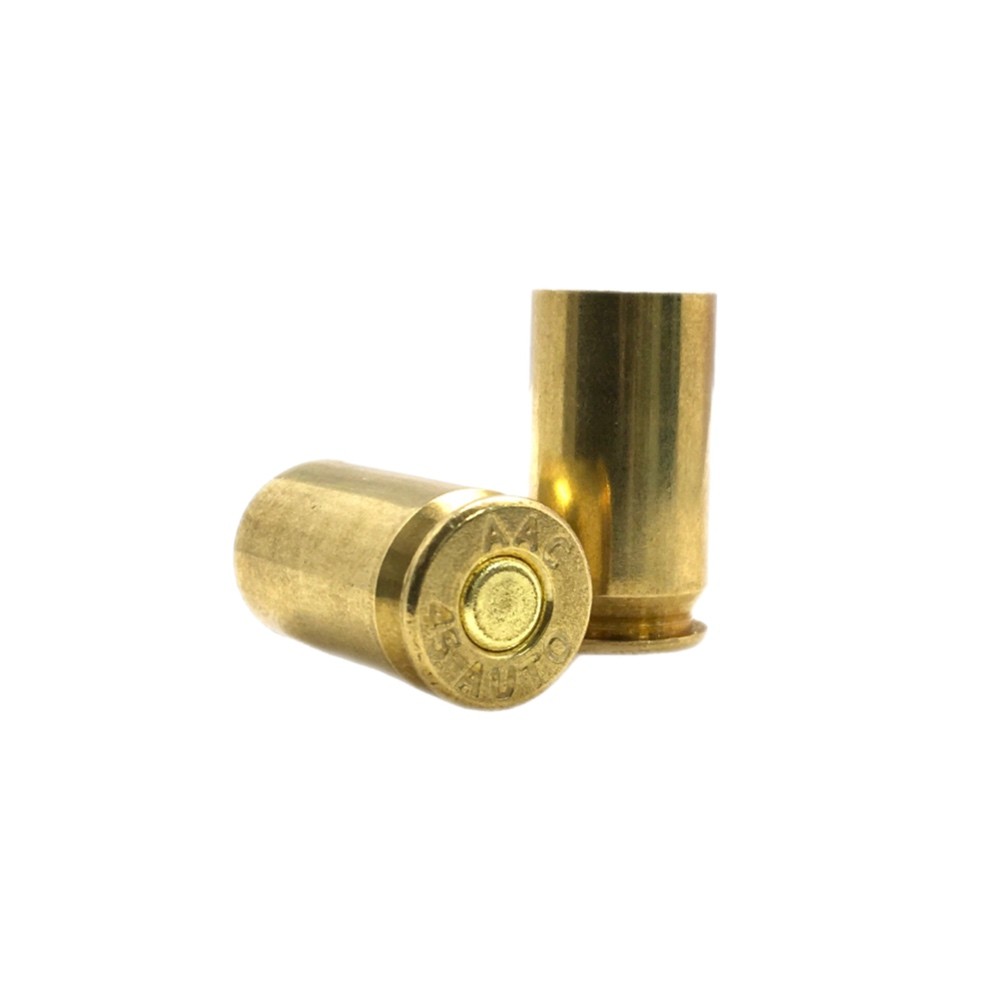 45 Auto Mixed HS Primed Brass - 500ct – American Reloading